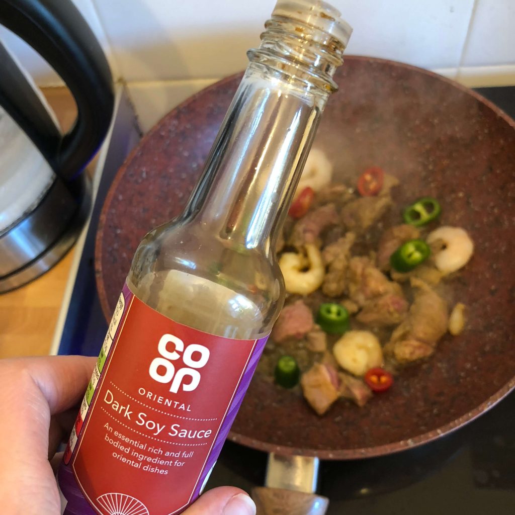 Nate's Spicy Lamb & Prawn Noodles Recipe - Nate's Food